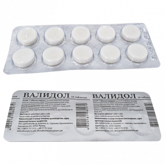 Zdravofarm Validol Blister, 10 Tabletten online kaufen