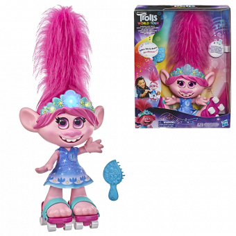 Trolls Dancing - play figure, speaks and sings in German and Russian ...