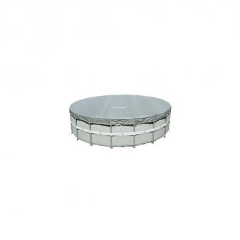 Poolplane Rund Abdeckplane Poolabdeckung Plane Pool Abdeckung 488/549cm ...