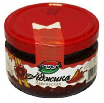 Goldjick spicy tomato sauce "Adzhika" Caucasian style, 120g purchase online