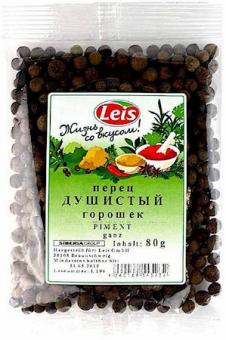 Leis Piment schwarzer Pfeffer, ganze Körner, 80g online kaufen