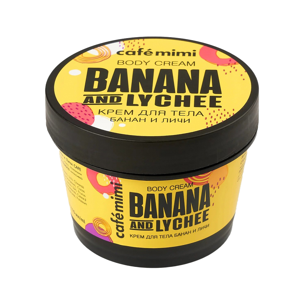 Cafe mimi Körpercreme - Banane und Litschi, 110 ml online kaufen