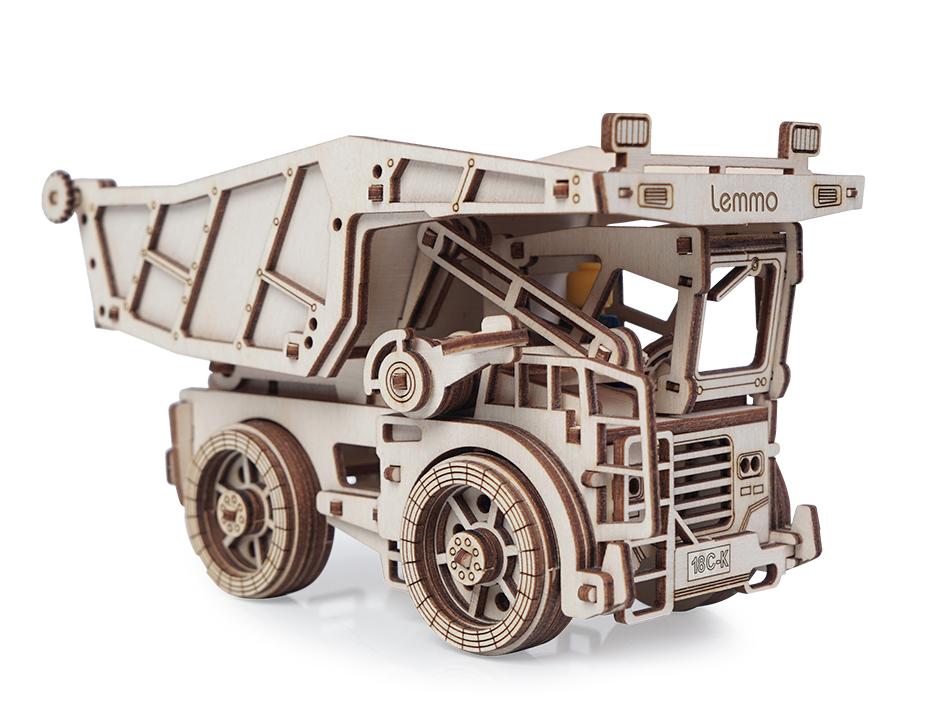 Lemmo 3D-Holz-Modell Bausatz Muldenkipper "Rex" online kaufen