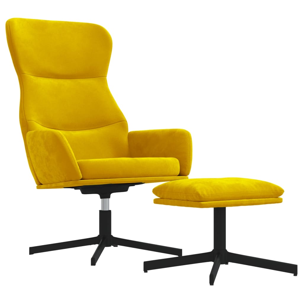Relaxsessel mit Hocker Samt Fernsehsessel Polstersessel online kaufen