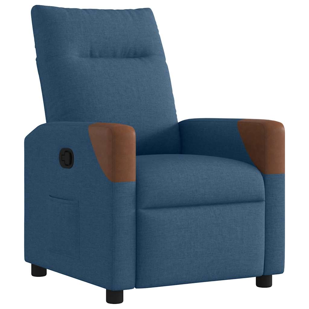 Relaxsessel Blau Stoff online kaufen